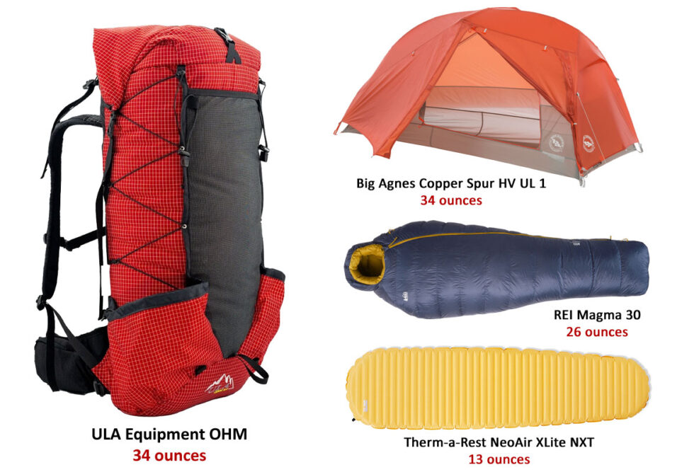 Lightweight Backpacking Gear List | Erik the Black's Backpacking Blog