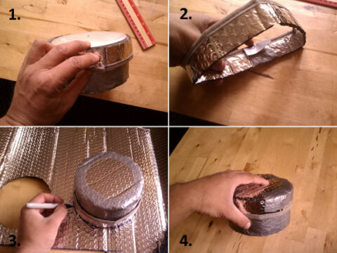 How To Make A Backpacking Pot Cozy | Erik the Black's Backpacking Blog