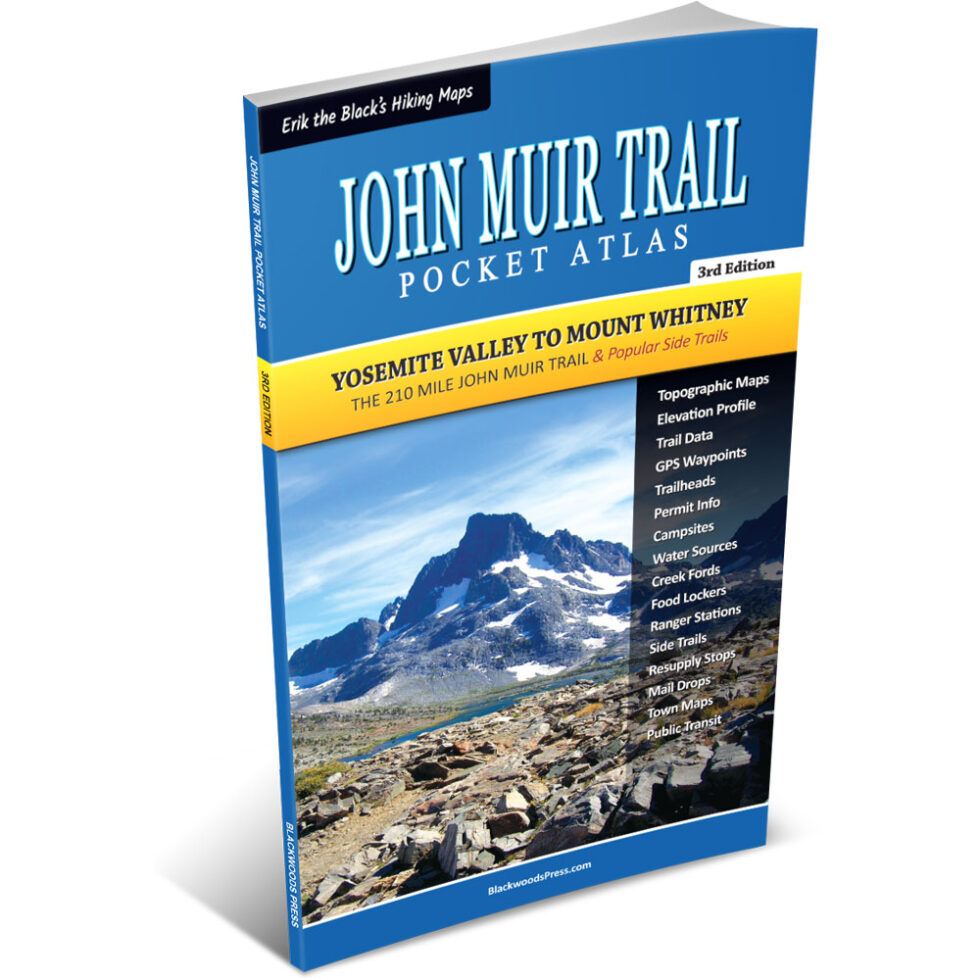 John Muir Trail Maps & Guide Books | Erik The Black's Hiking Maps