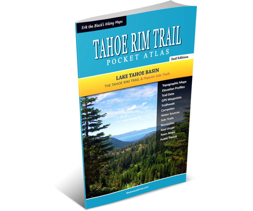 Tahoe Rim Trail Maps | Pocket Atlas | Erik the Black's Hiking Maps